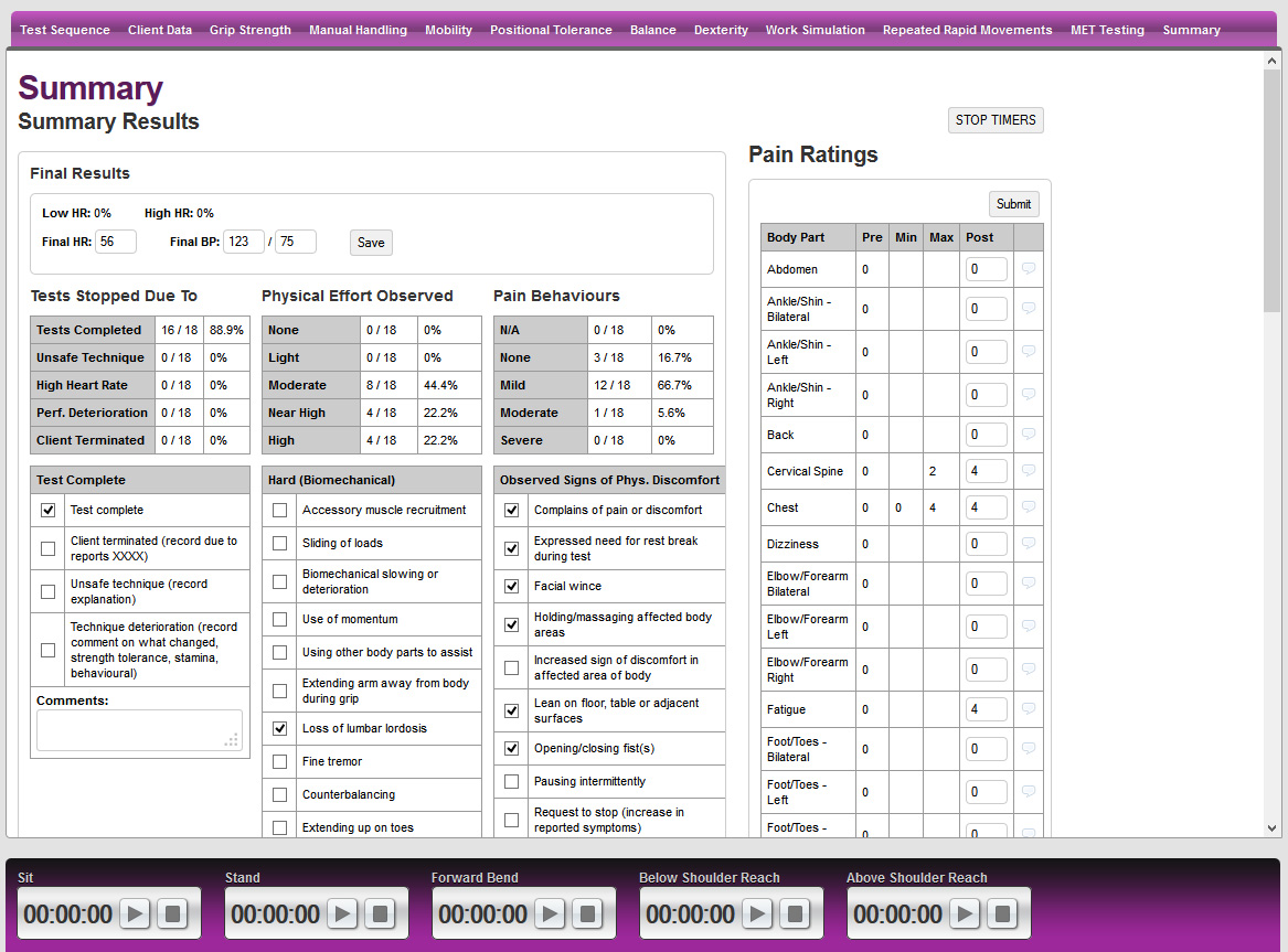Custom FCE Program | Electronic Medical Record for Physio Clinic